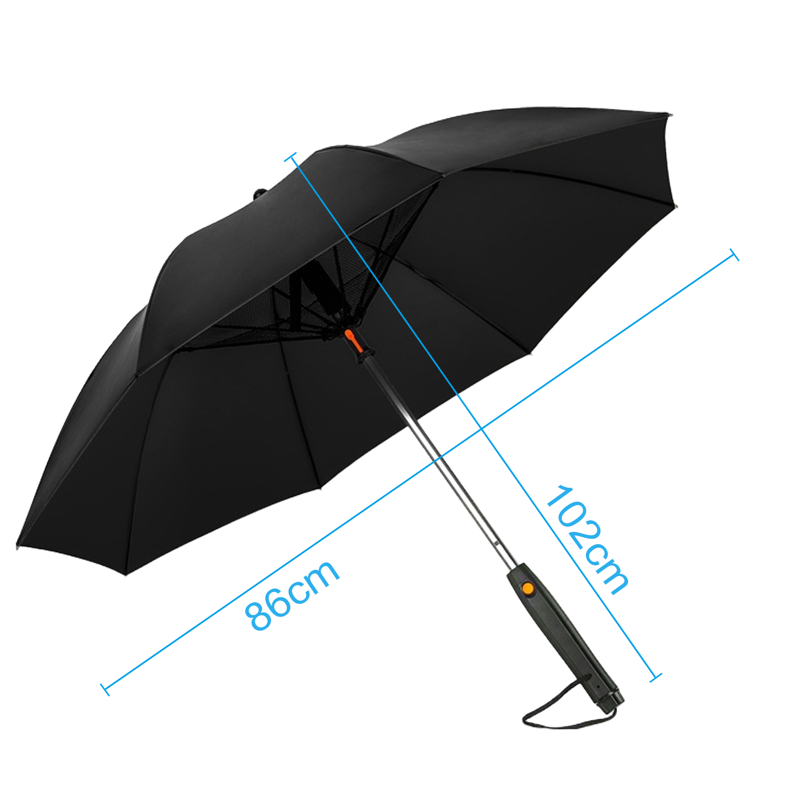 Fan Umbrella with Water Spray Stay Cool in the Sun with 3-in-1 Uv ...