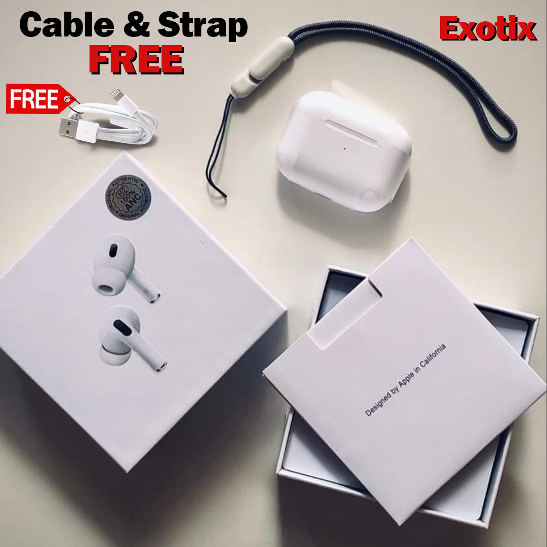 AirPods Pro 2nd Generation Bluetooth Earbuds Made in Dubai Wireless In ...