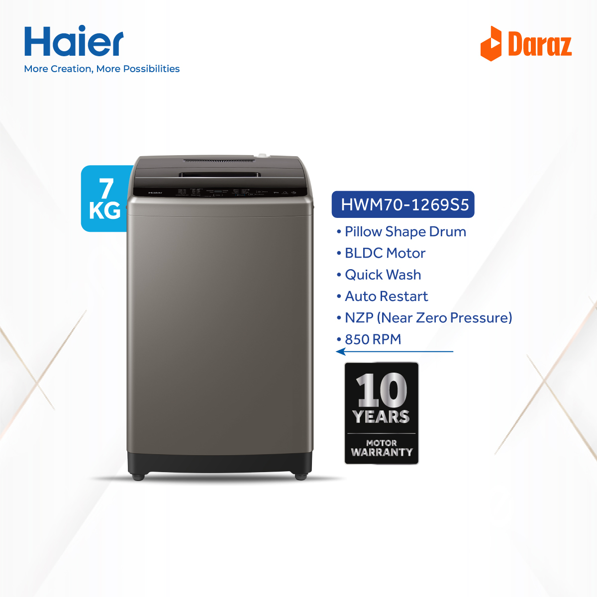 Buy Washing Machines Online at Best Price in Bangladesh - Daraz.com.bd