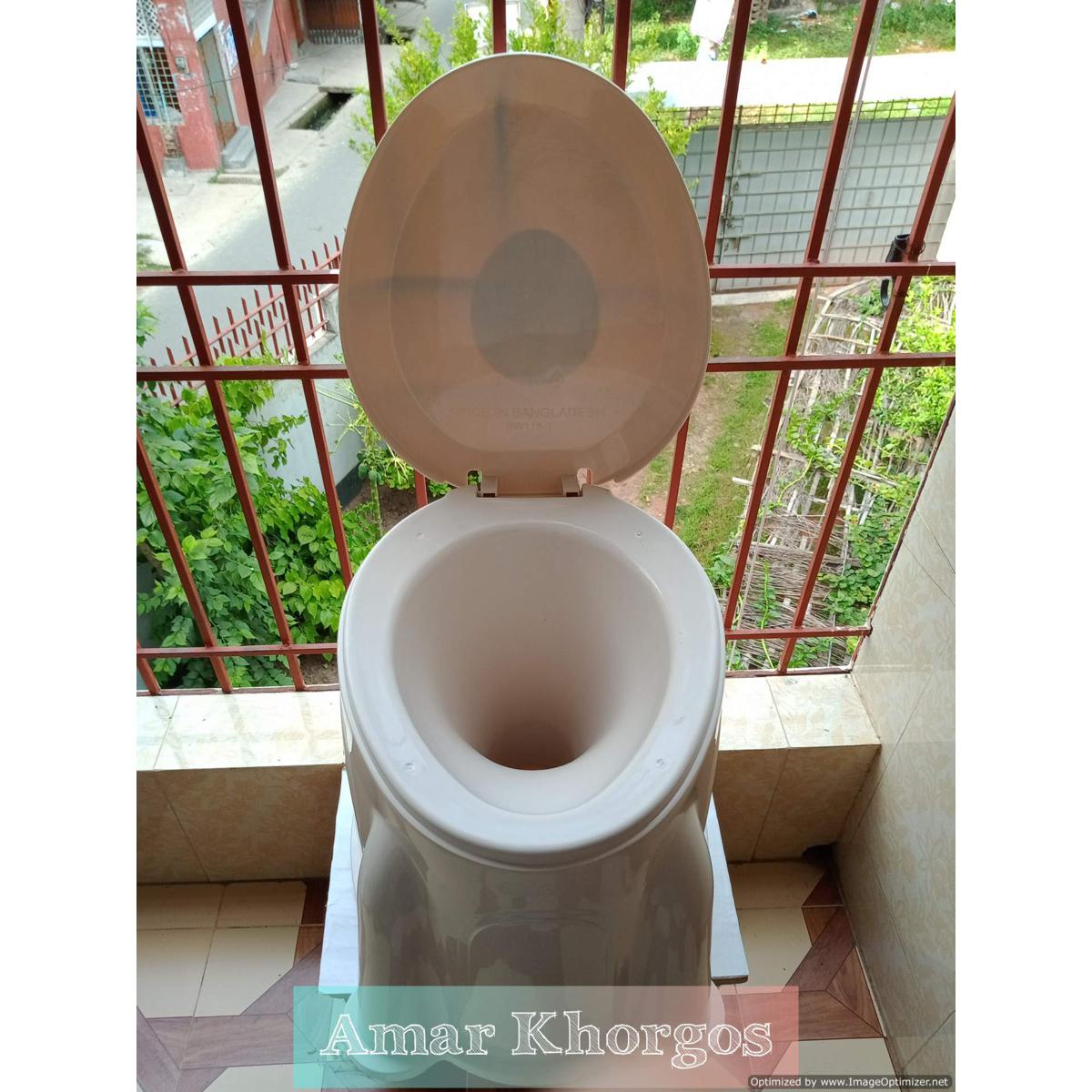 Plastic High Commode (Bengal) 1 Piece | Daraz.com.bd