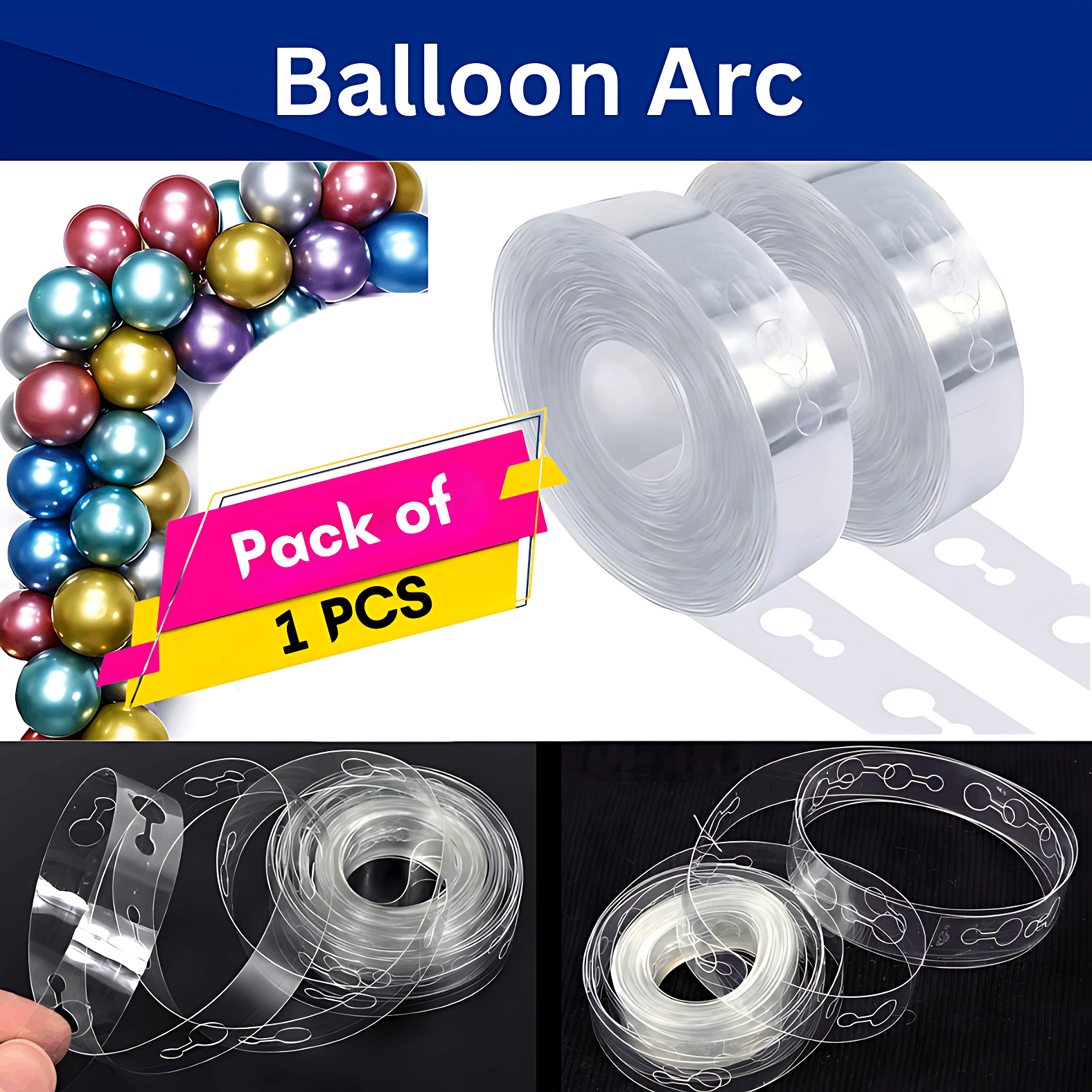 Balloon Arch Strip for Effortless Balloon Decorating - Ideal for ...