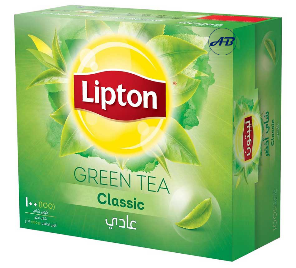 Tea Lipton Green Classic Tea 100 Tea Bags