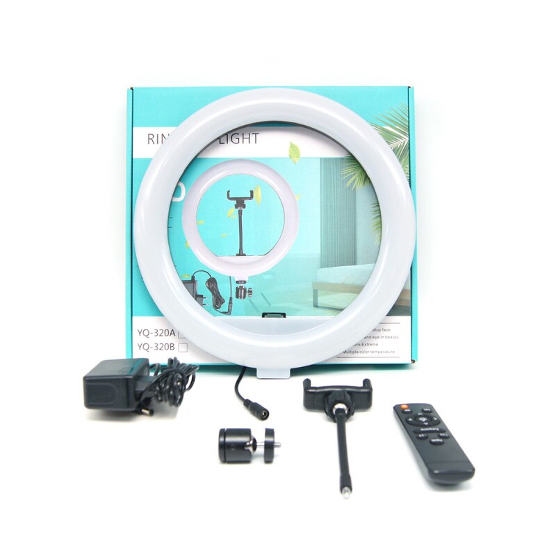 Professional Remote Control Ring Fill Light LED YQ-320A With Tripod | Daraz.com.bd