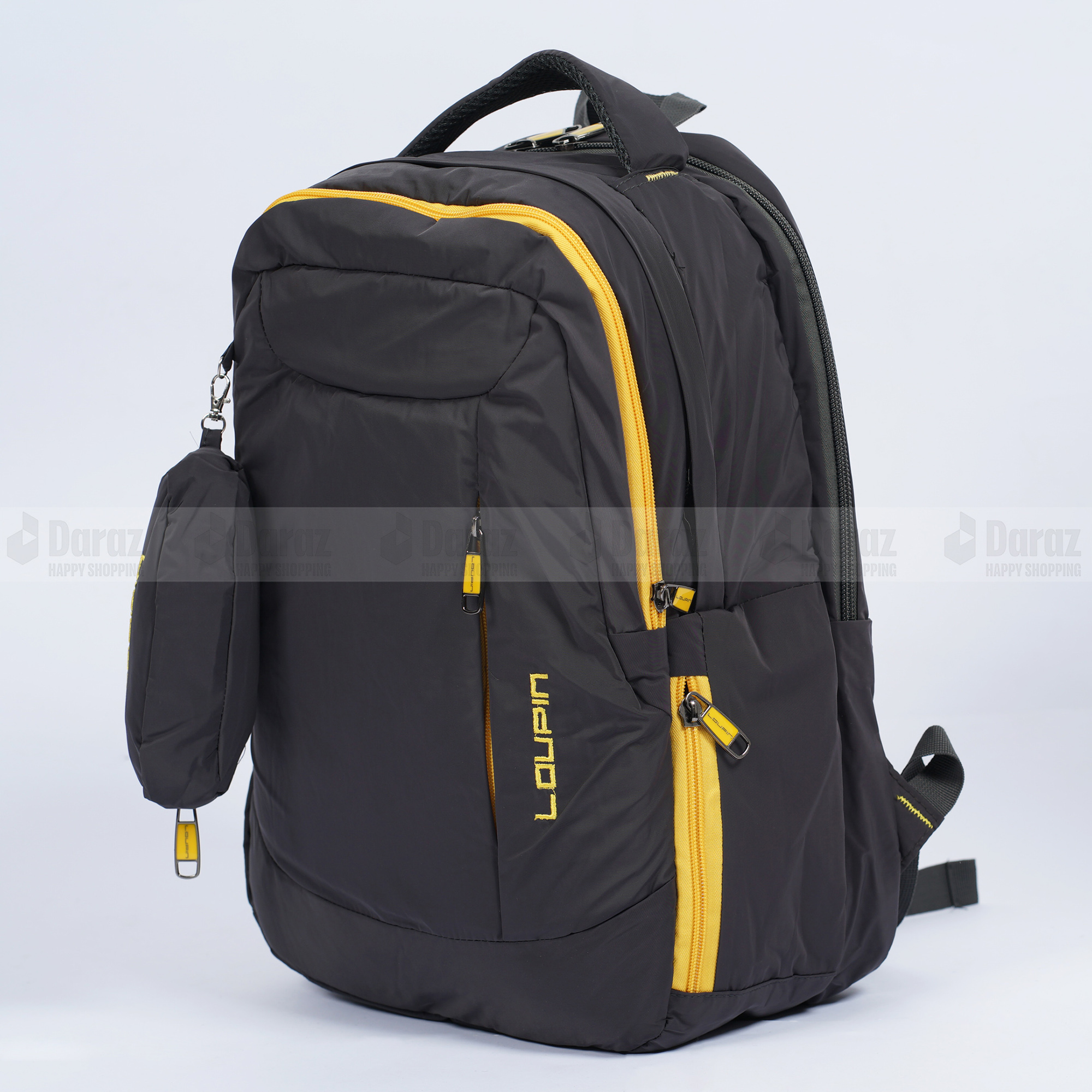 Loupin Three color New Backpack For Unisex - Black - Navy Blue- Dark ...