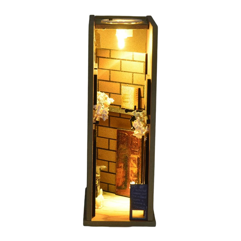 Bookends Nook Book Shelf Ends Wooden Diagon Alley Book Nook Kit With ...