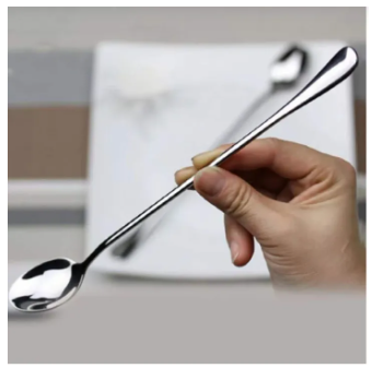 Spoon 1 pcs Long Handled Stainless Steel JUSSE, acar ,pickle ,Coffee ...