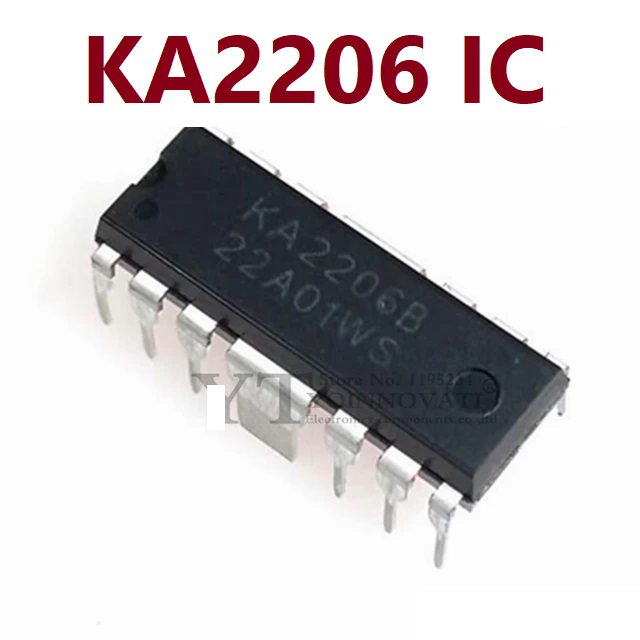 2Pcs - KA2206 Amplifier IC KA2206B DIP12 Dual Audio Power Amplifier DIP ...
