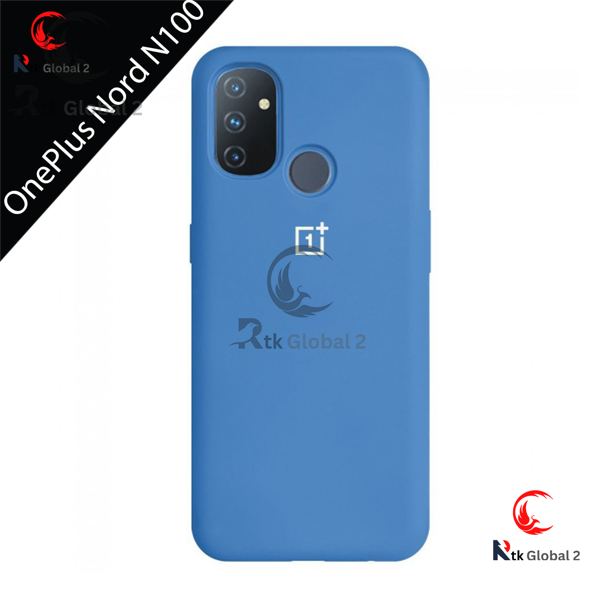 For OnePlus Nord N100 Premium Silicone Matte Soft Phone Case - Black