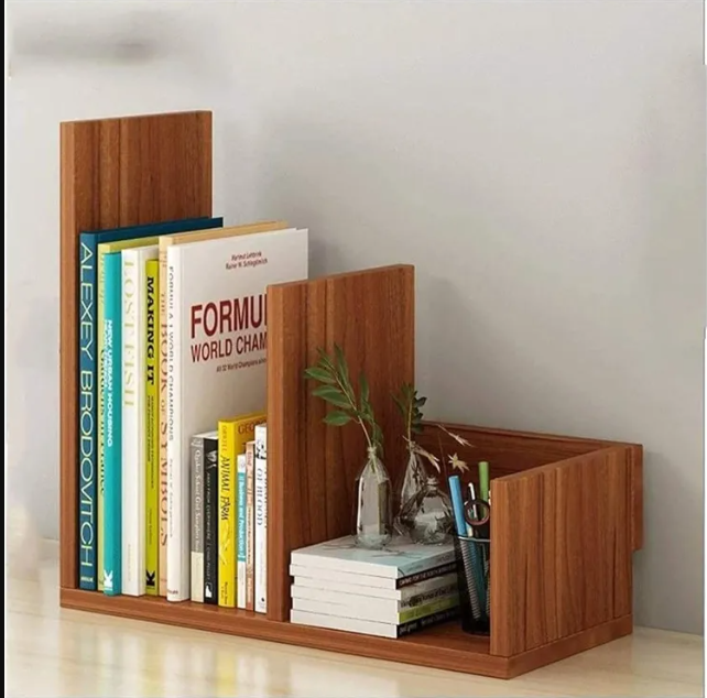 Bookshelf Book Rack Bookcase Desktop Bookshelf Multi-Layer Open ...