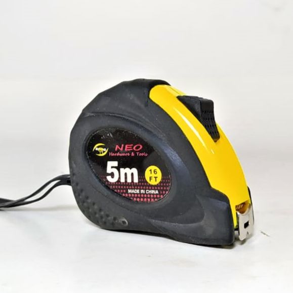 5 m Measuring Tape With luxury rubber grip | Daraz.com.bd