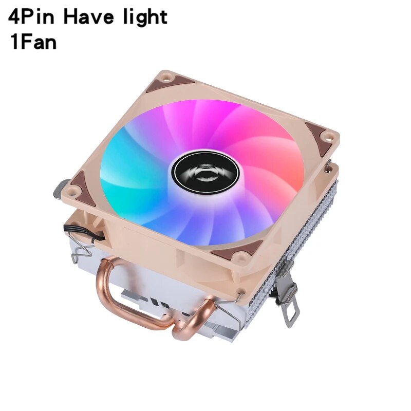 2 Heat Pipe X79 X99 Motherboard Cpu Cooler Cooling Fan 90mm AM4 For ...