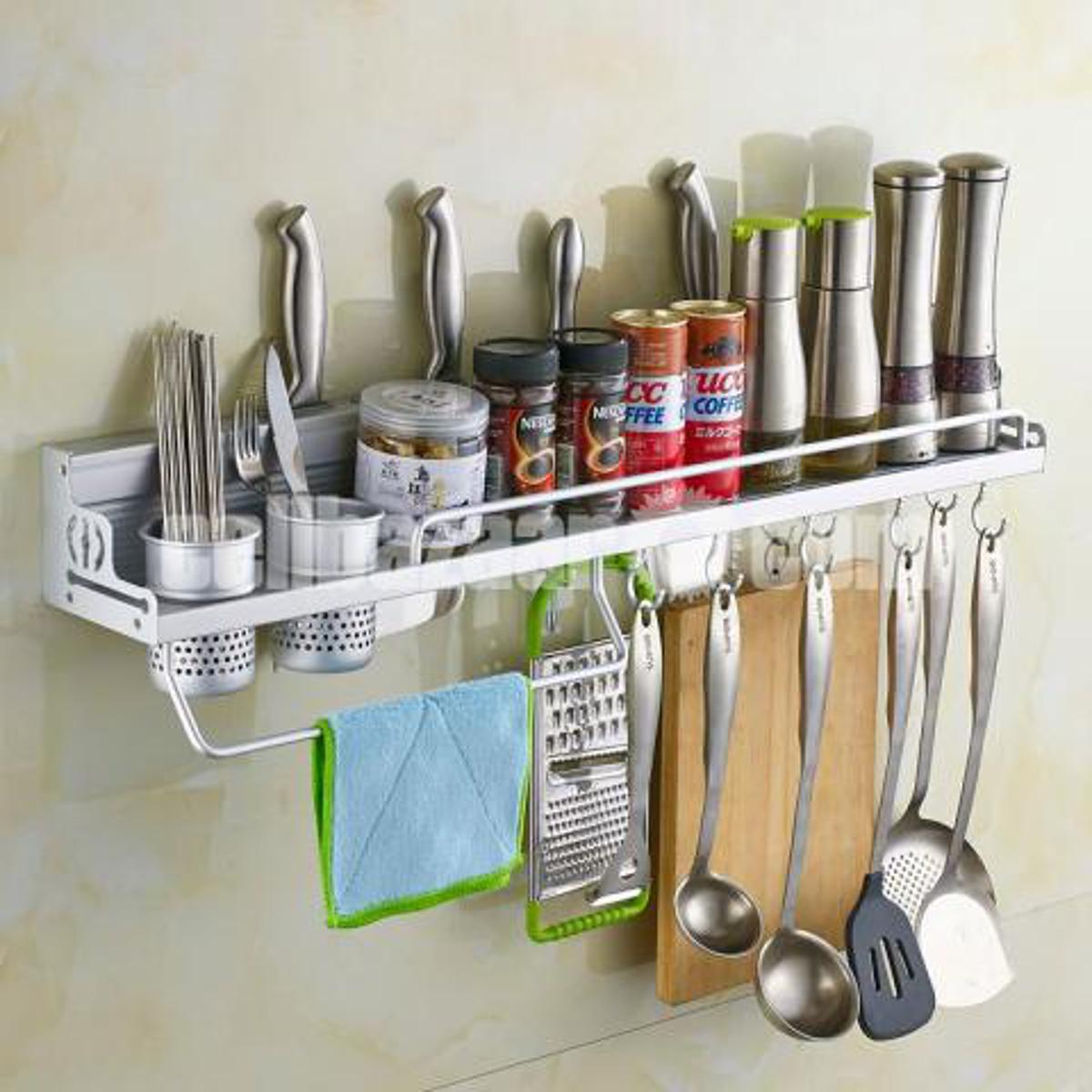Aluminum Kitchen Rack of Wall Shelf | Daraz.com.bd