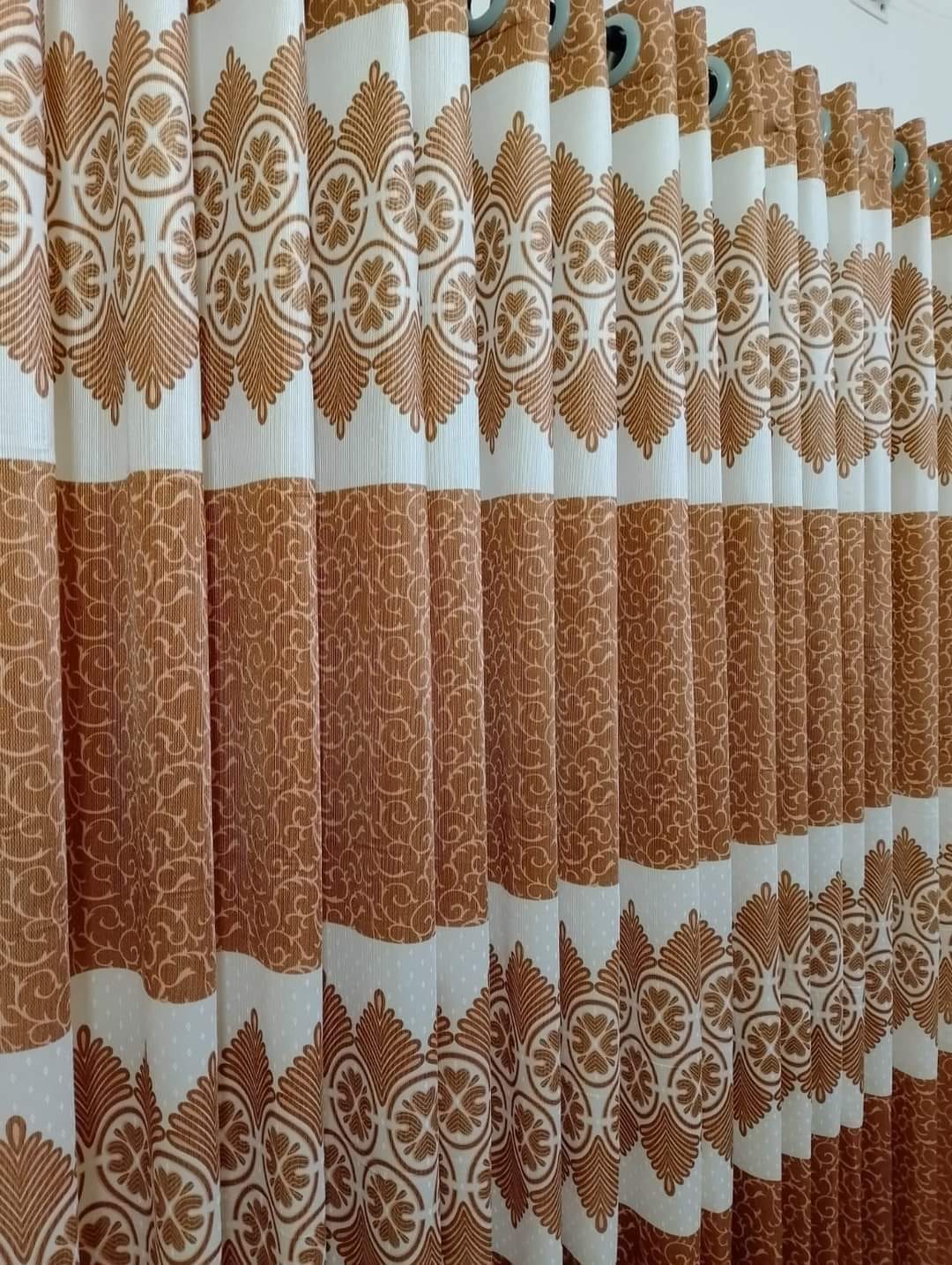 Premium Quality Home tex synthetic Curtain, (4-5-6 khuci) Poda, parda ...