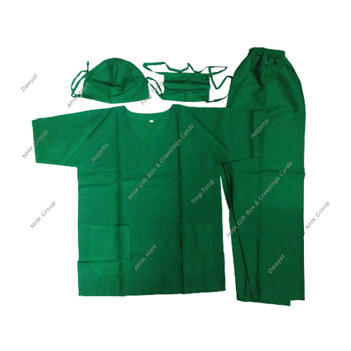 Medical OT Dress For Doctors and Nurses Both Male & Female (Set of 4 ...