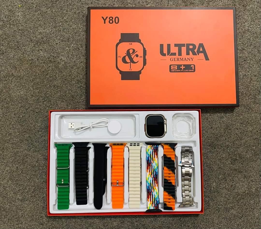 High-Performance - Y80 Ultra Smart Watch (8 + 1 Cover ) in Germany ...