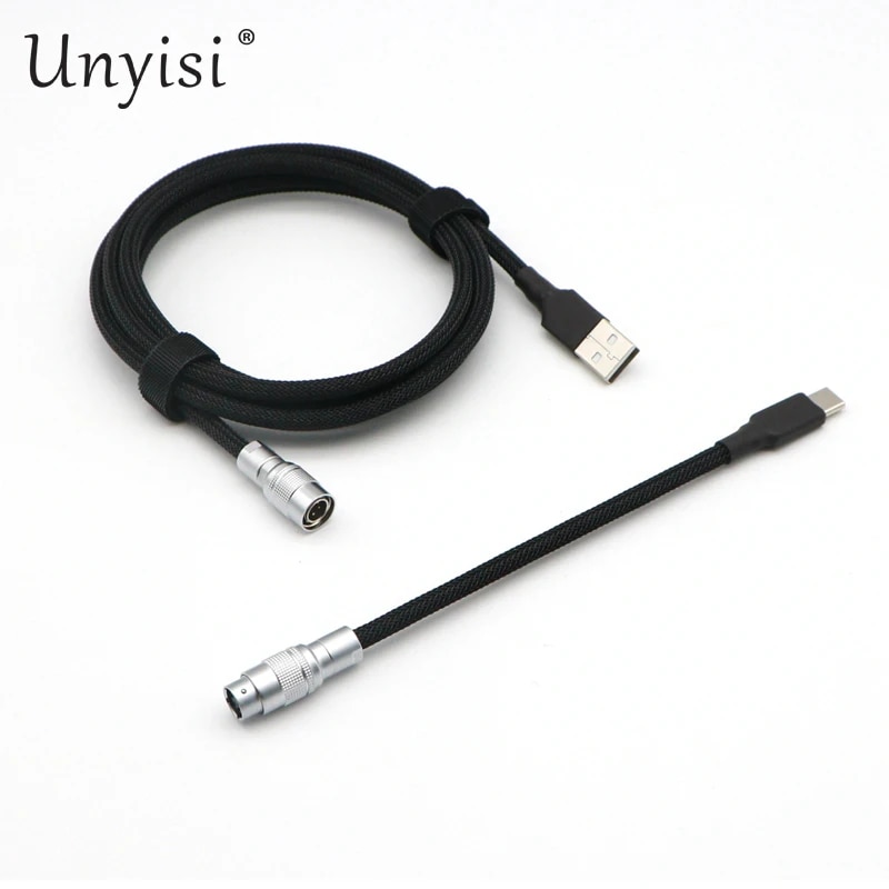 Paracord and PET Double Sleeved USB-A to USB-C Type-C Cable for ...