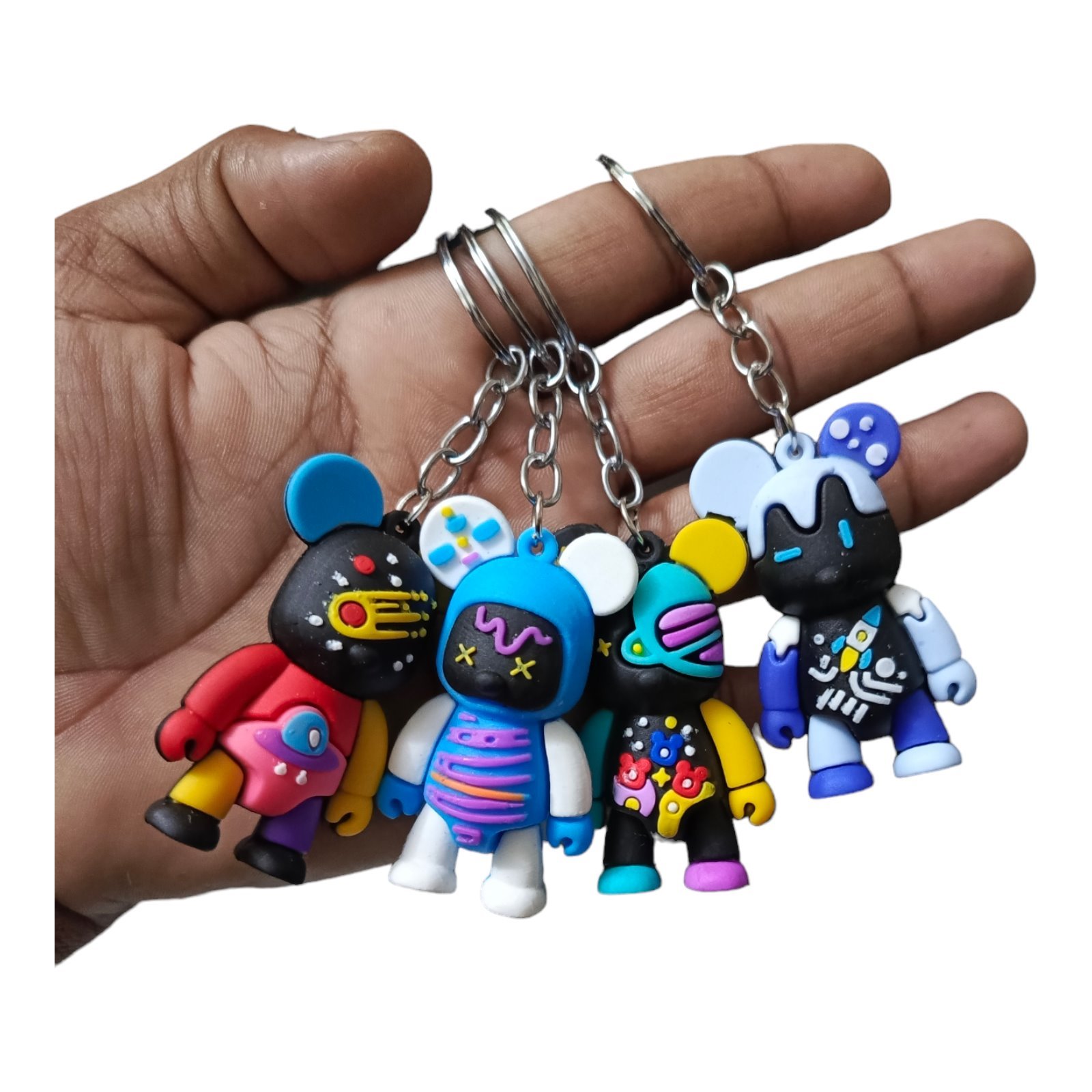 Robot keychain New keyring Multicolor 1pcs | Daraz.com.bd