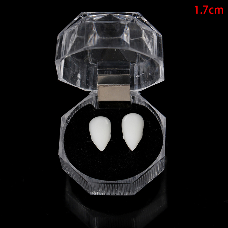 1Pairs Vampire Teeth Fangs Dentures Props Halloween Costume Props False ...