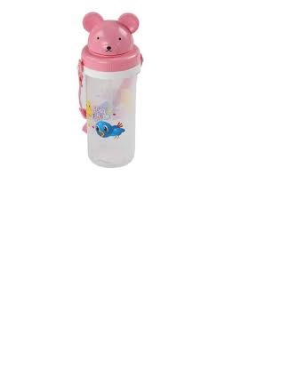 RFL Plastic Cute Water Bottle 400 ML - Transparent | Daraz.com.bd