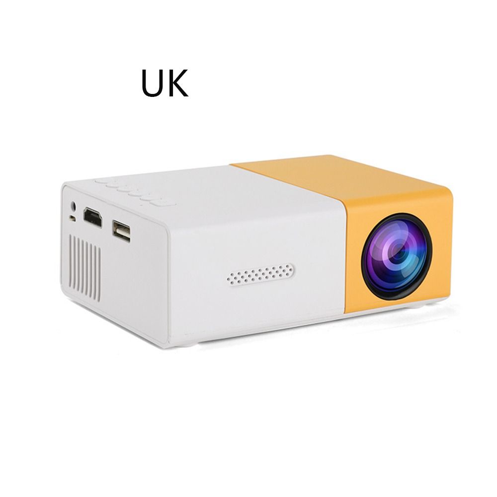 High Quality YG300 Mini Portable Projector Home Theater USB Ultra-Clear ...