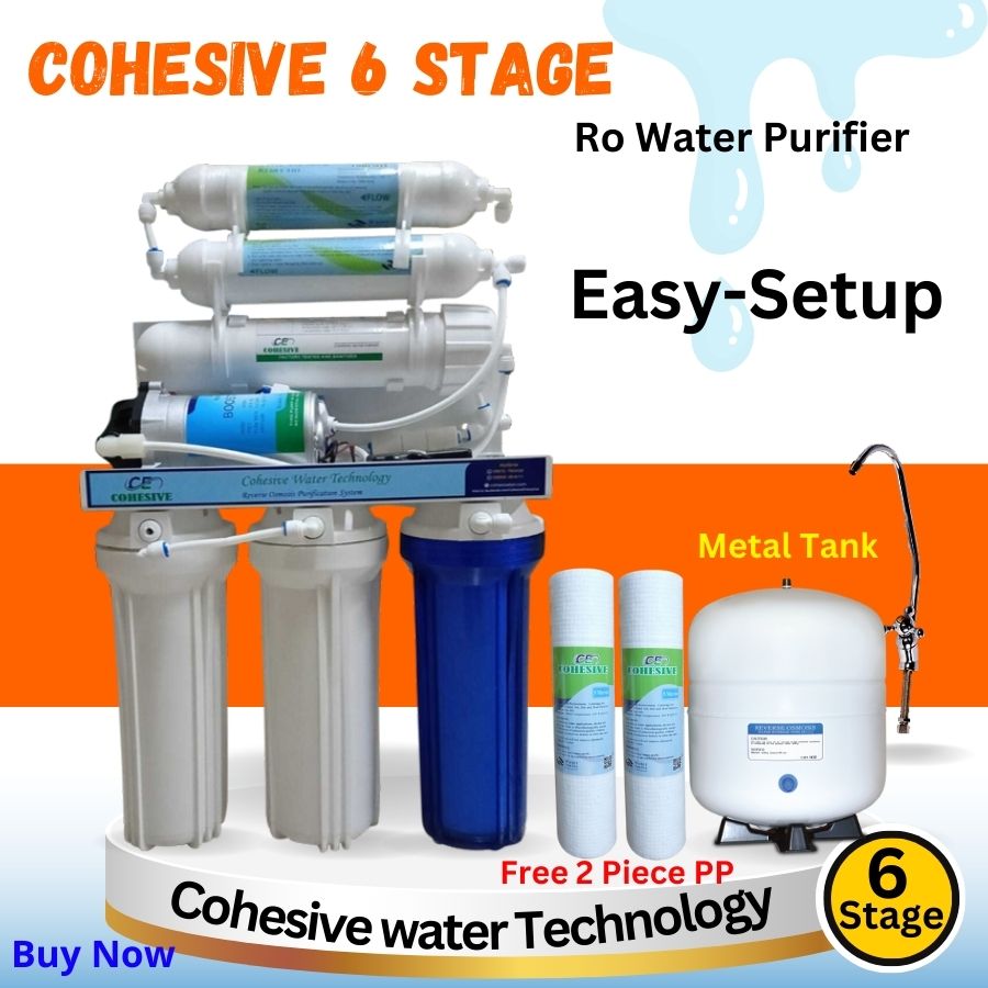 Water Purifier Filter 06 Stages RO Purifier-Easy Setup-Brand: Cohesive ...