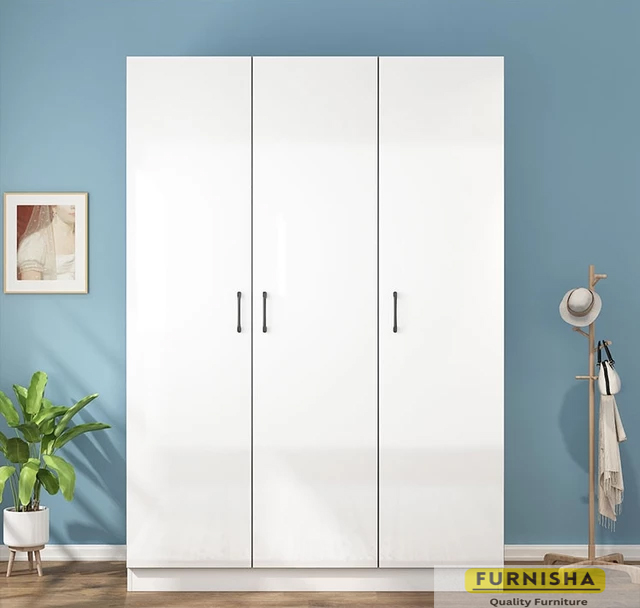 Premium Quality 3 Door Almirah Multipurpose Storage 3 Door Wardrobe ...