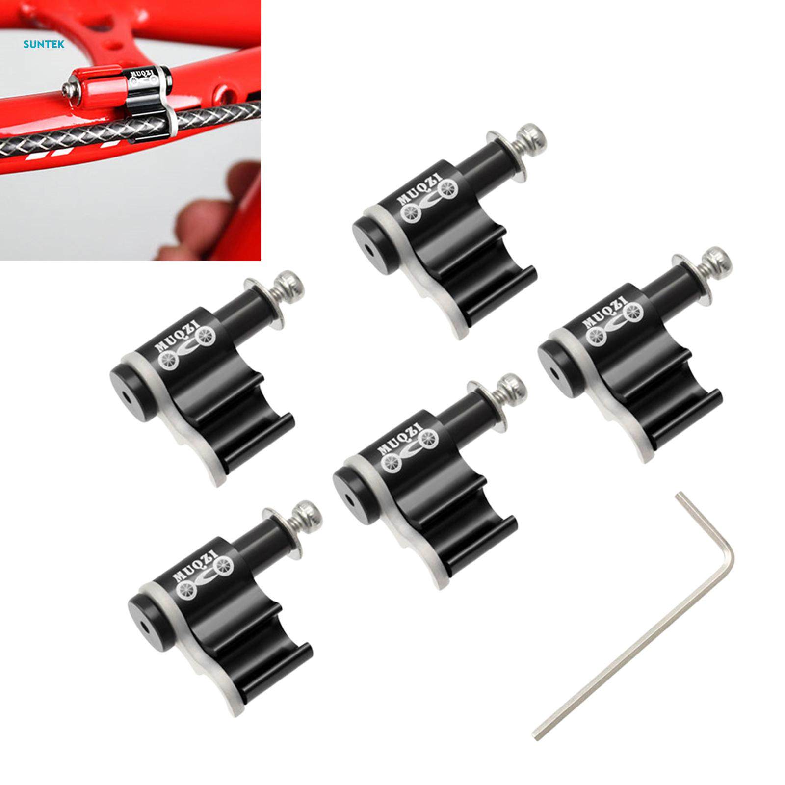 Bike Cable Guide Hydraulic Brake Line Holder Hose Wire Clips Clamps ...