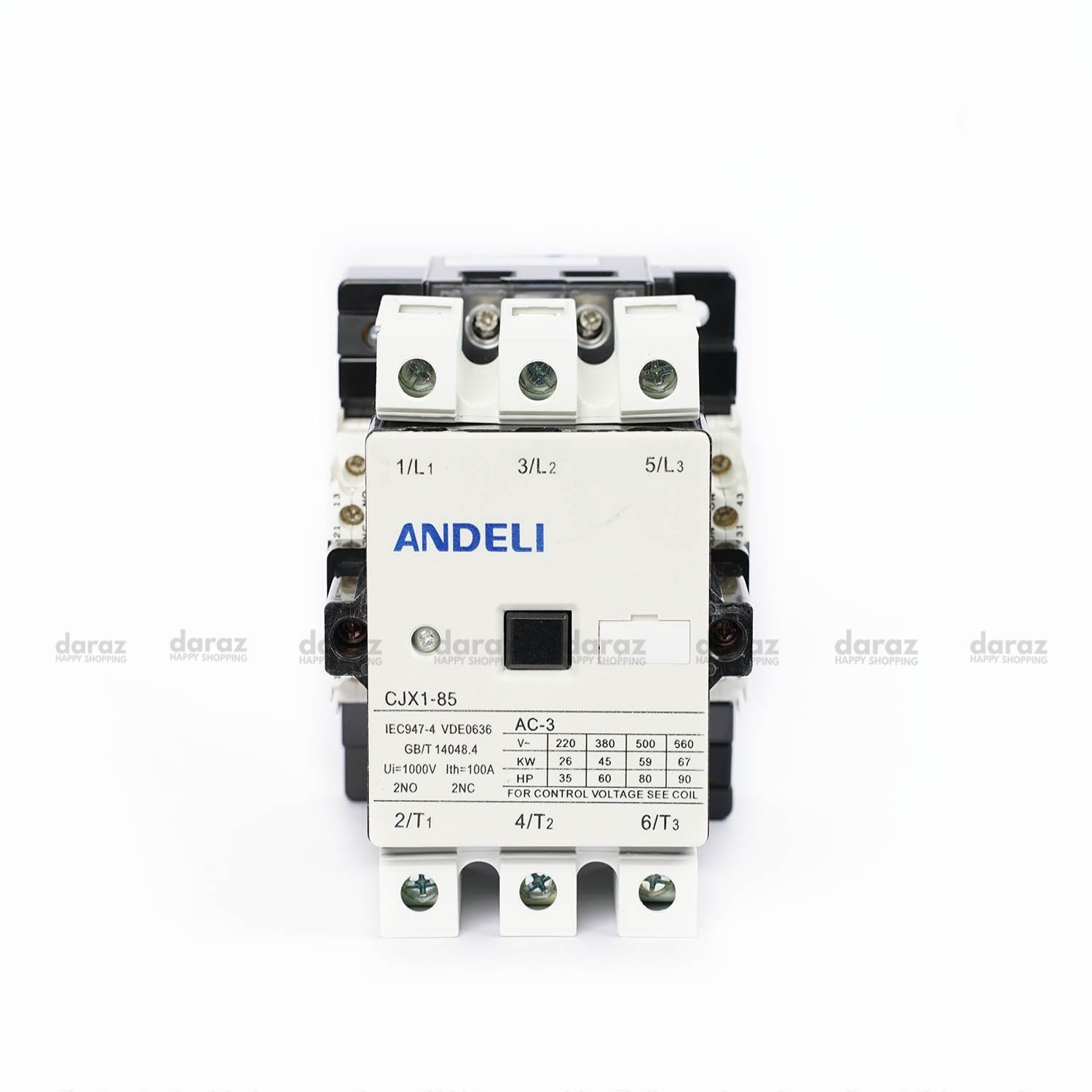 Andeli Magnetic Contactor CJX1 220/440 VAC | Daraz.com.bd