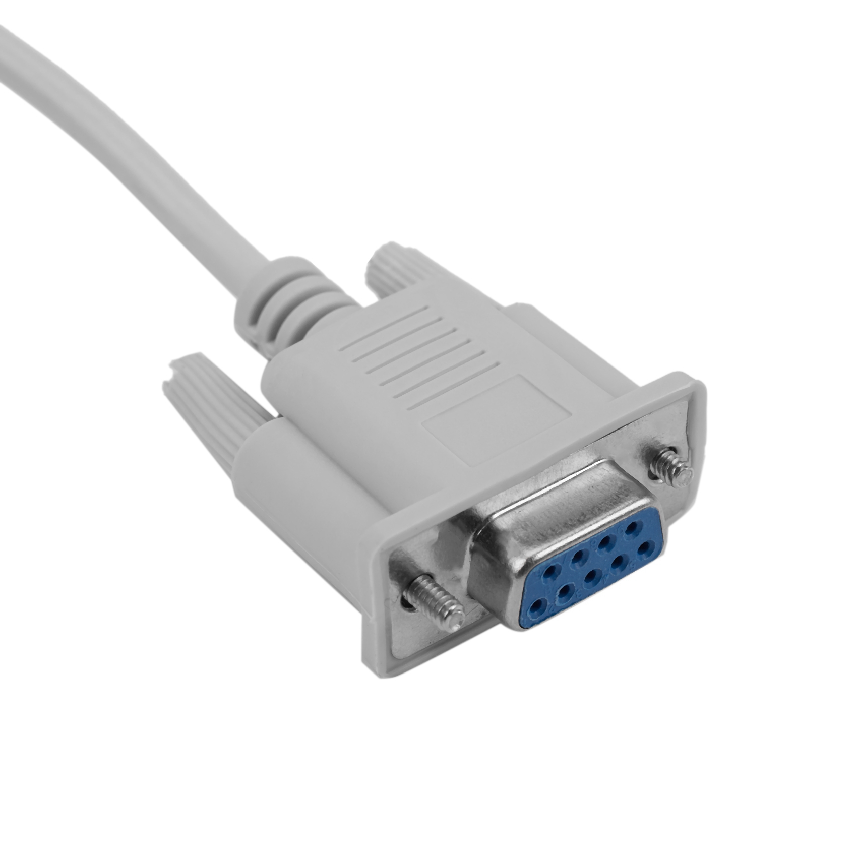1PC 5ft F / F Serial RS232 Null Modem Cable Female to Female DB9 FTA Connection 9 Pin Data COM ...