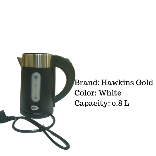 Hawkins gold or Prestige gold Electric Water Heater Kettle - Auto shut ...