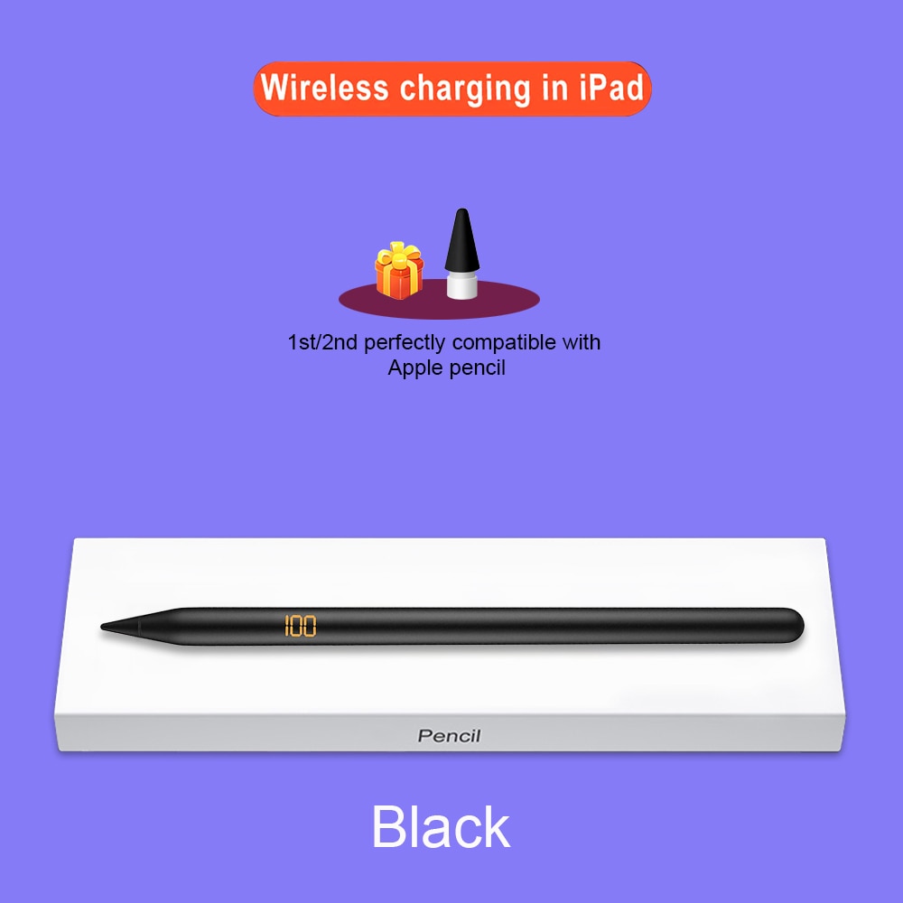 Stylus Pen For Apple Pencil 2 iPad Pens With Wireless Charging Palm ...