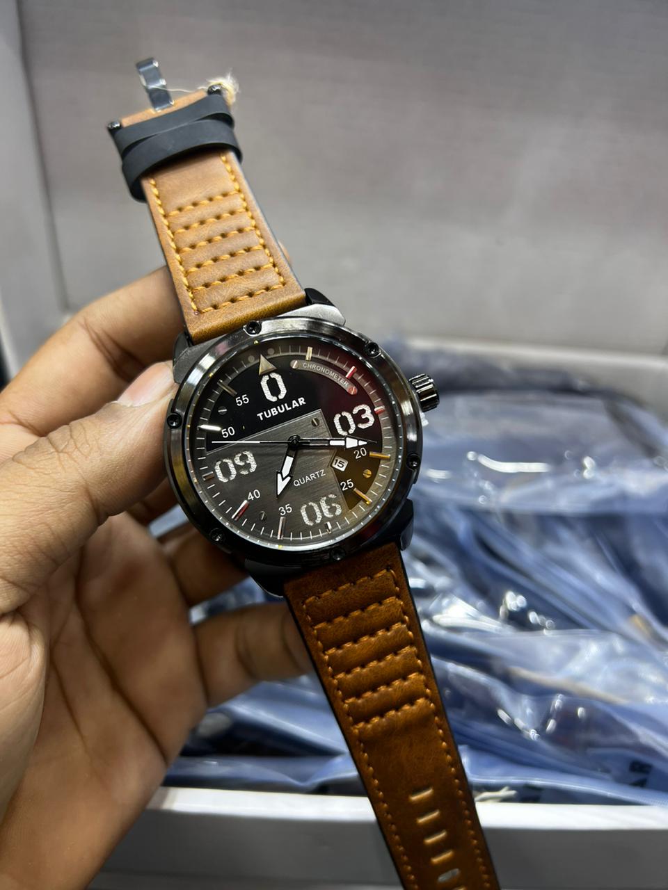 G-Force TUBULAR - Analog Wrist Watch with Sub-Second Feature in Hand ...