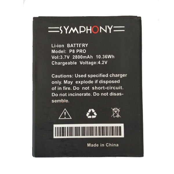 Symphony P8 Pro Mobile Battery 2800 mAh | Daraz.com.bd