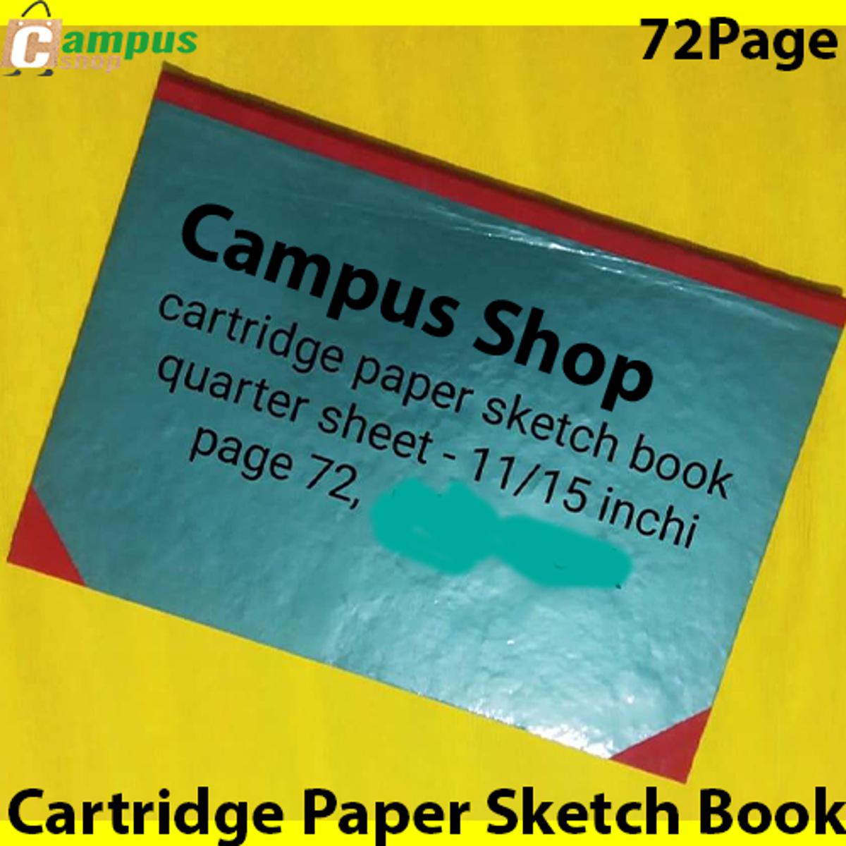 Cartridge A3 Paper Sketch Book 72Page - Dairy | Daraz.com.bd