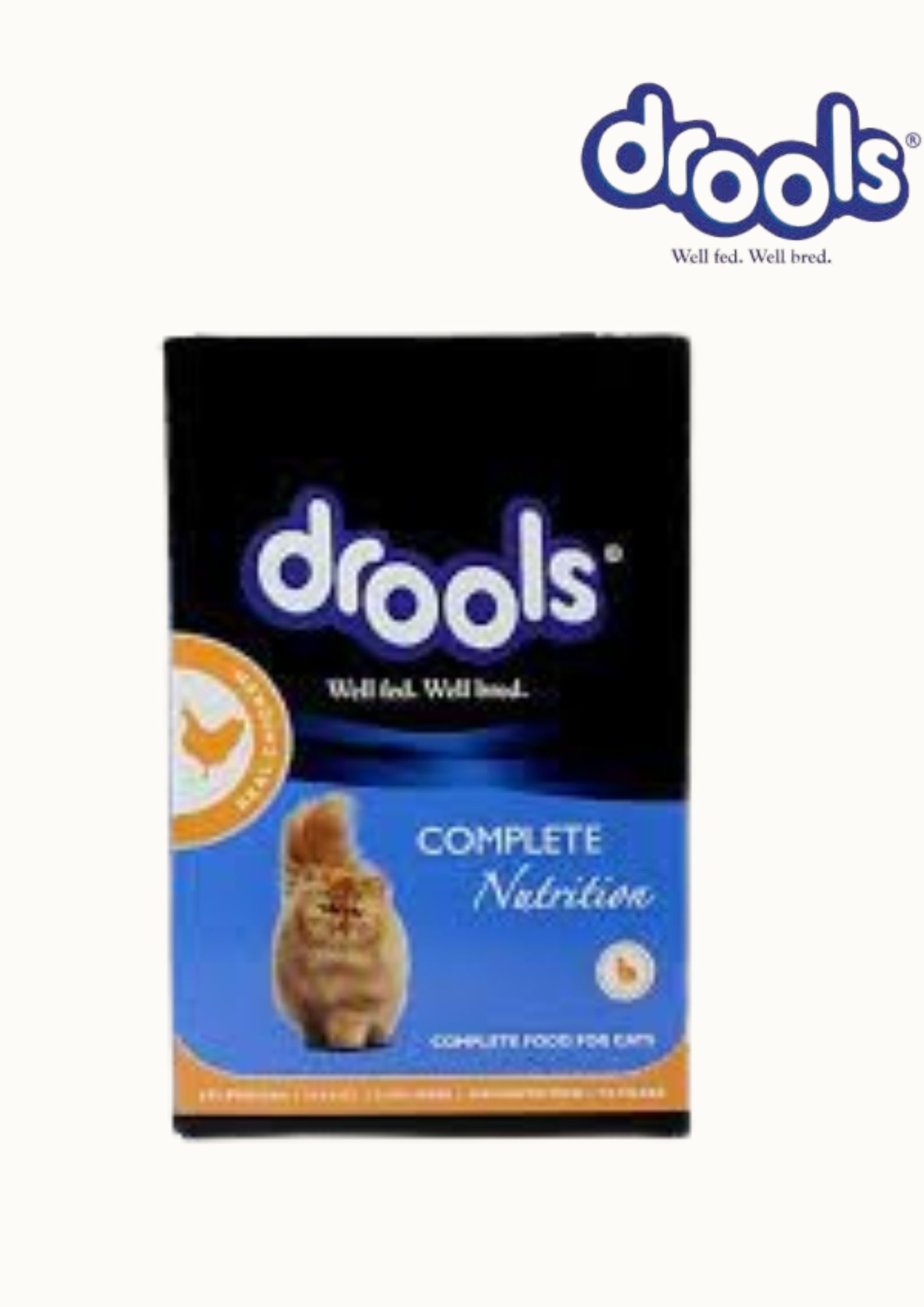 Drools Adult Dry Cat Food, Real Chicken Flavour 400 gm | Daraz.com.bd