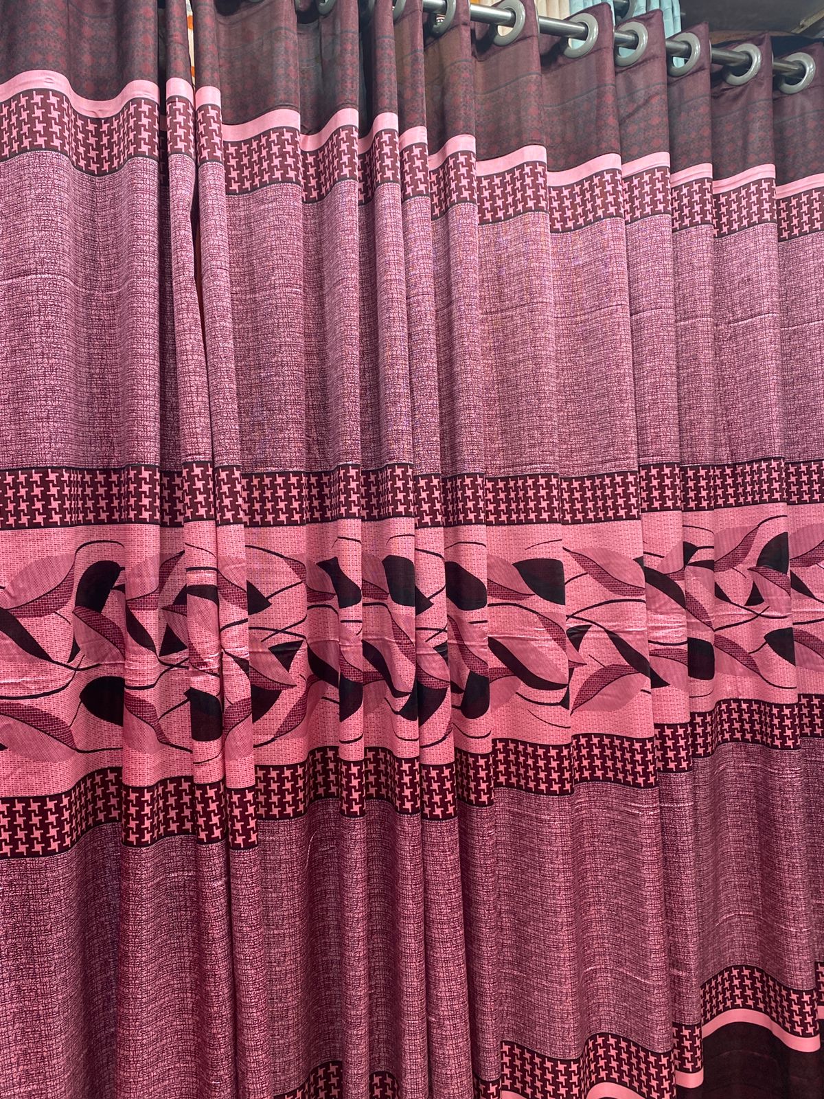 Synthetic Home Classic Porda 40x84 inch 4 Kuchi 8 Eyelet Standard Size ...