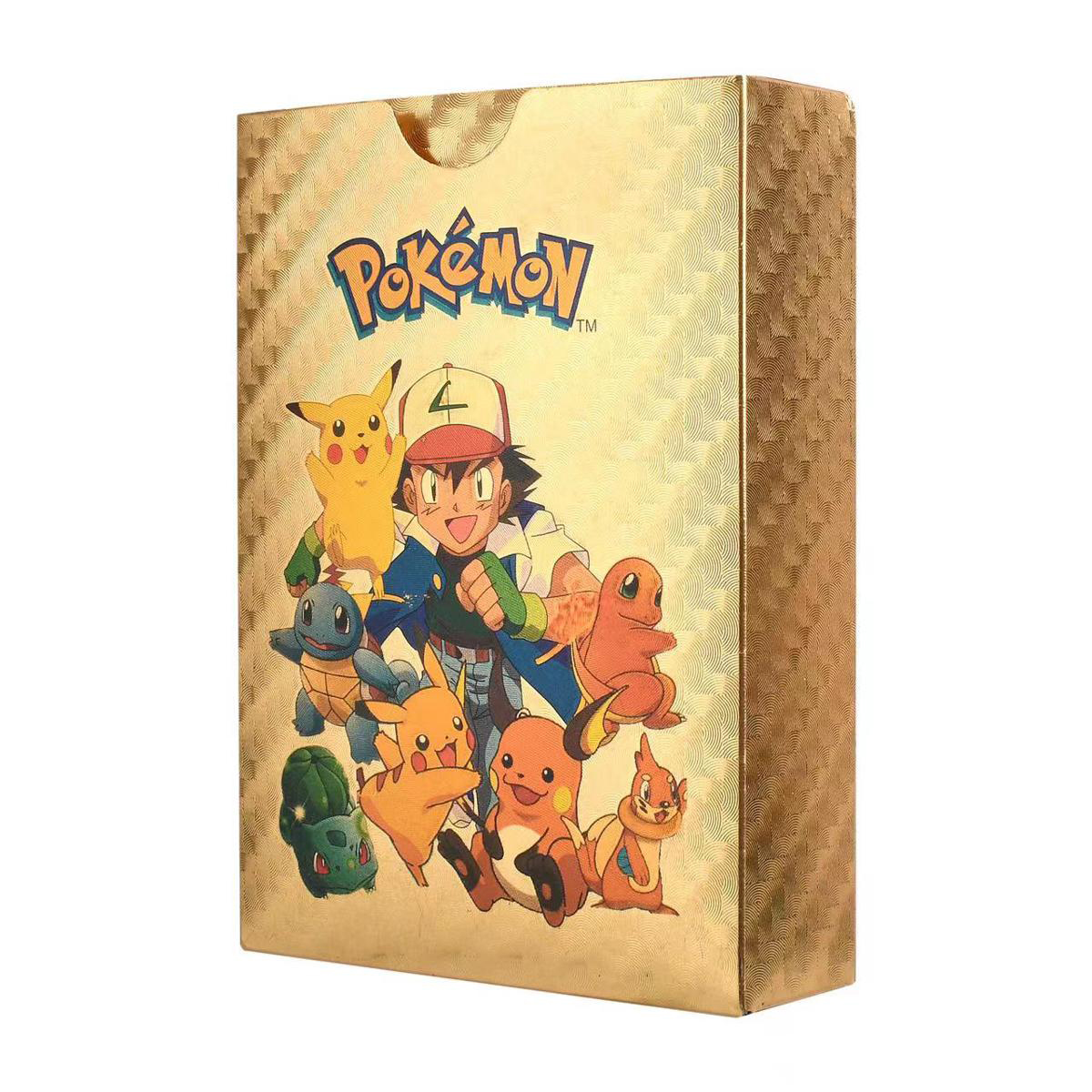 2022 New Pokemon Cards Metal Card V GX DX Card PIKACHU Charizard Golden ...