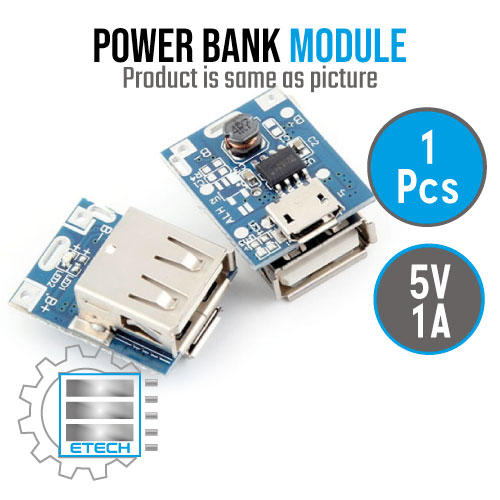 Mobile Power Bank Module 5V 1A - Charge Lithium Battery Charger Module ...
