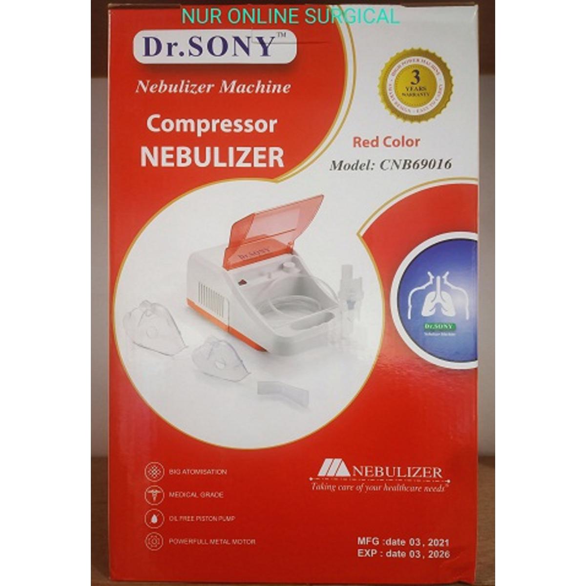 Dr.Sony Nebulizer Machine, Compact Compressor Nebulizer ) | Daraz.com.bd