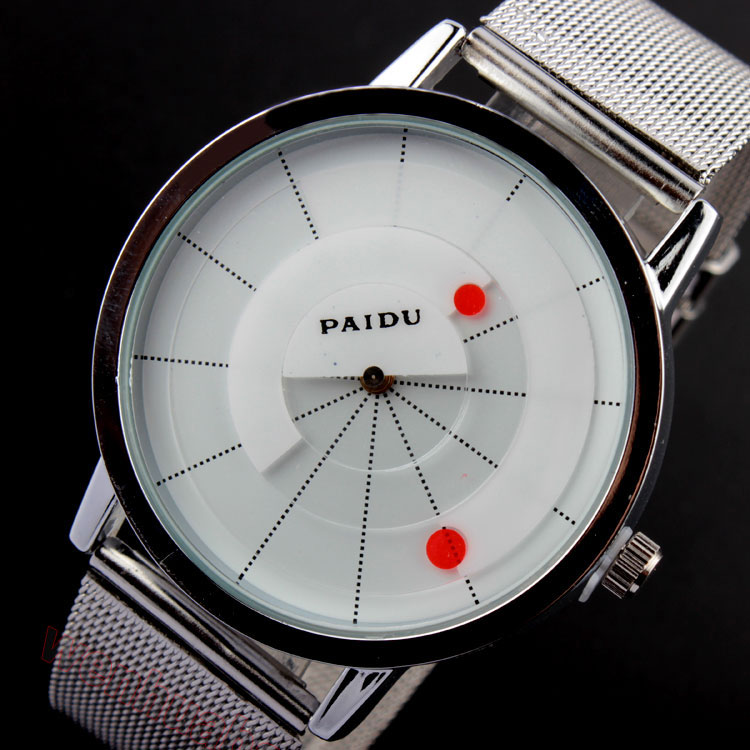 Minimalist Unisex Watch for Men Women Couple Simple Style Creative Dial ...