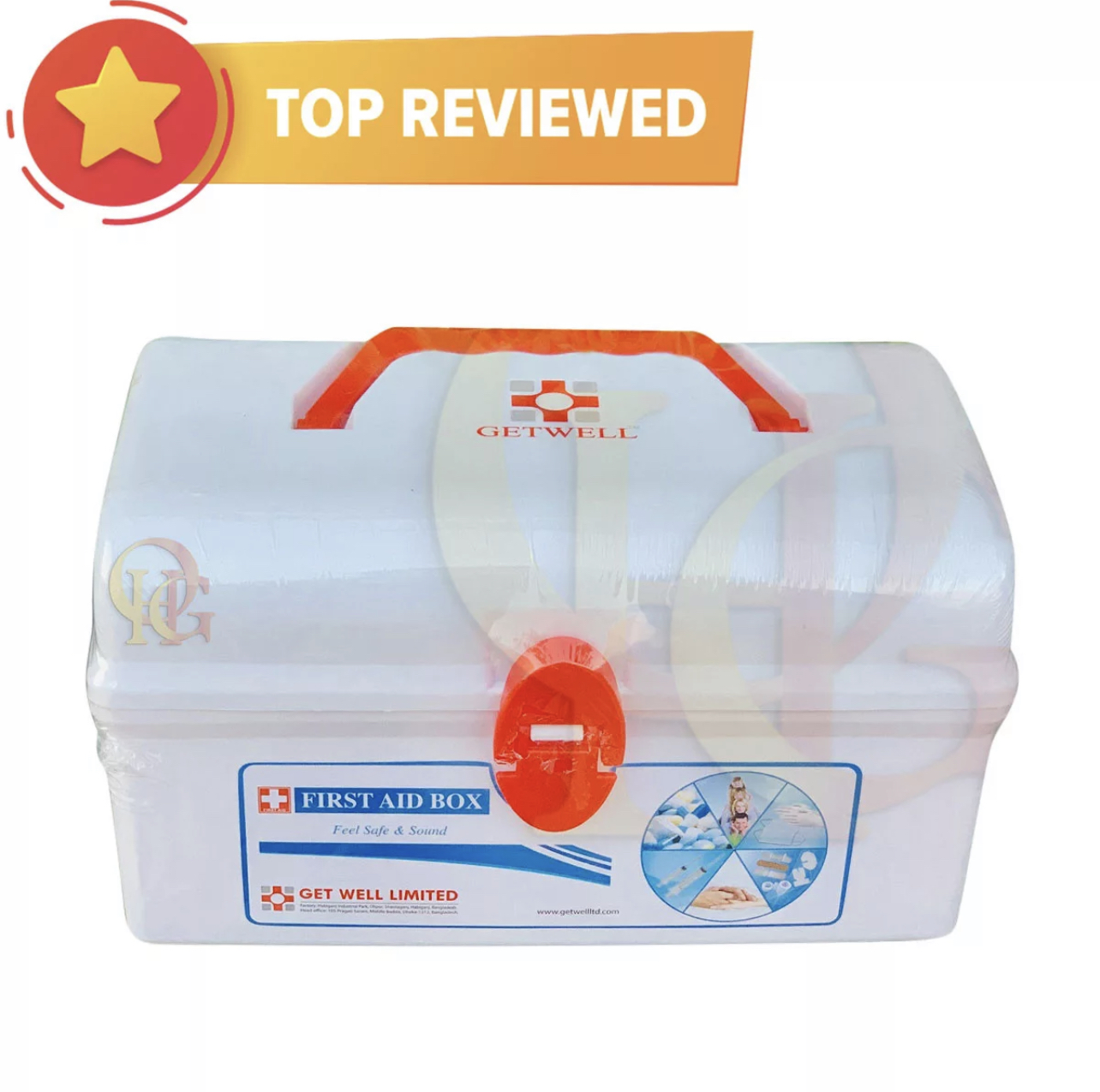 RFL Official GETWELL First Aid Kit Box Medicine Box (Factory Sealed) by ...