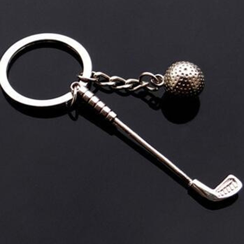 Metal Badminton Keychain Simulation 3D Badminton Pendant Gymnasium ...