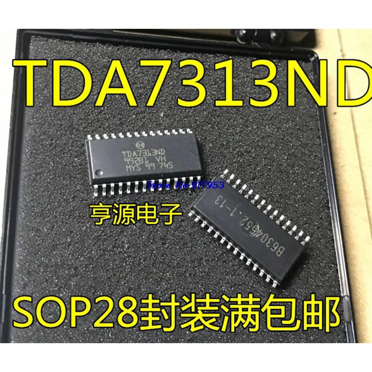 Tda7313 1 PCS 100% New And Original TDA7313 TDA7313D TDA7313ND SOP 28
