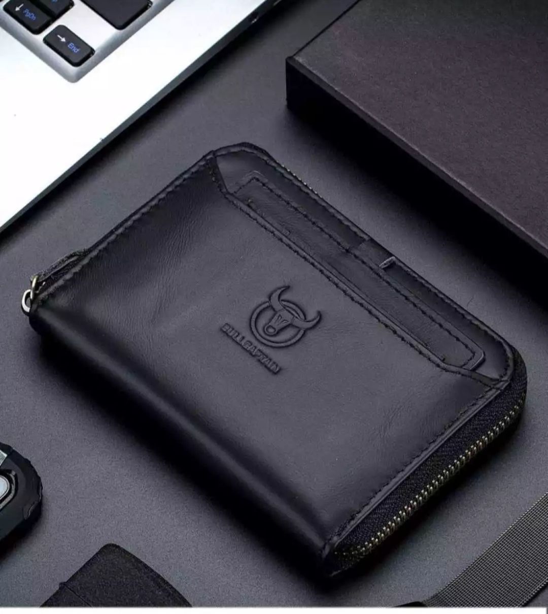 Premium Quality Black Leather Wallet For Men | Daraz.com.bd