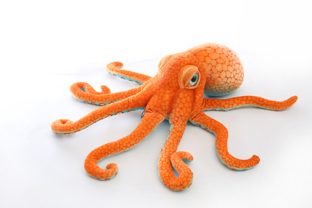 【Trick or Treat Alliance Mall】Simulation Marine Life Octopus Tucked ...
