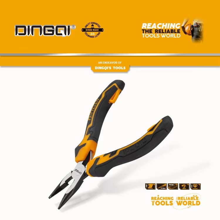 Dingqi 5-Inch Mini Long Nose Pliers | High-Quality Precision Hand Tool ...