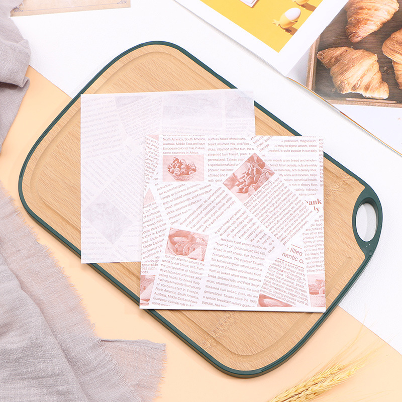 100pcs Baking Package Food Pack Greaseproof Paper Bag Sandwich Donut ...