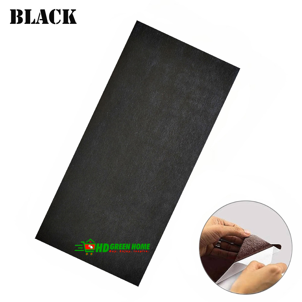 20×10cm PU Leather Sticker Hole Repair Patch Die Cut Synthetic ...