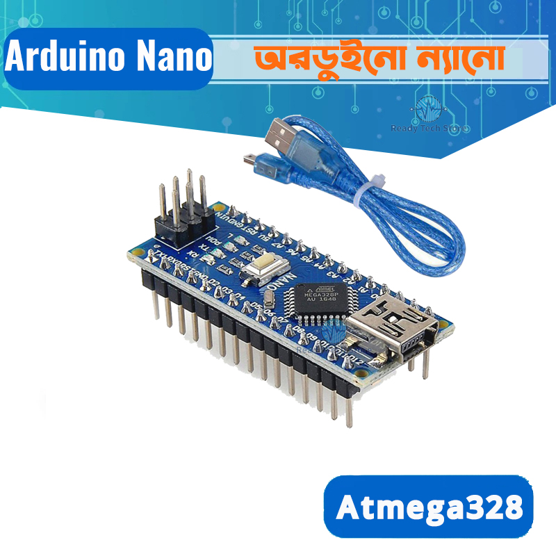 Arduino Nano V3.0 Atmel- Atmega328 | Daraz.com.bd
