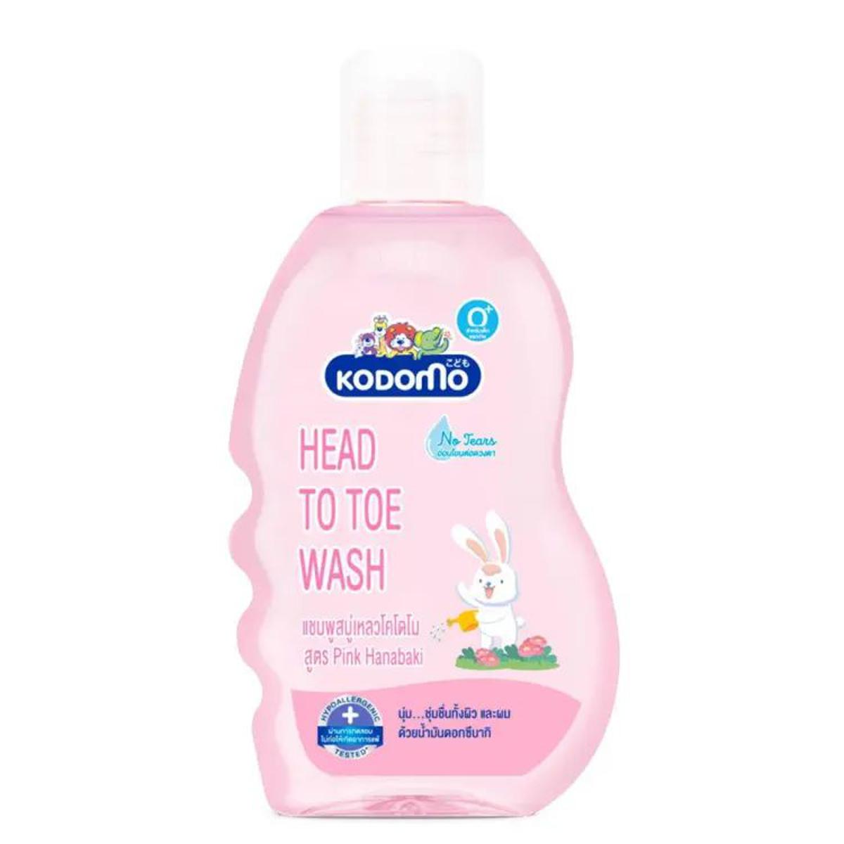 Kodomo Head To Toe Wash Pink 100ml | Daraz.com.bd